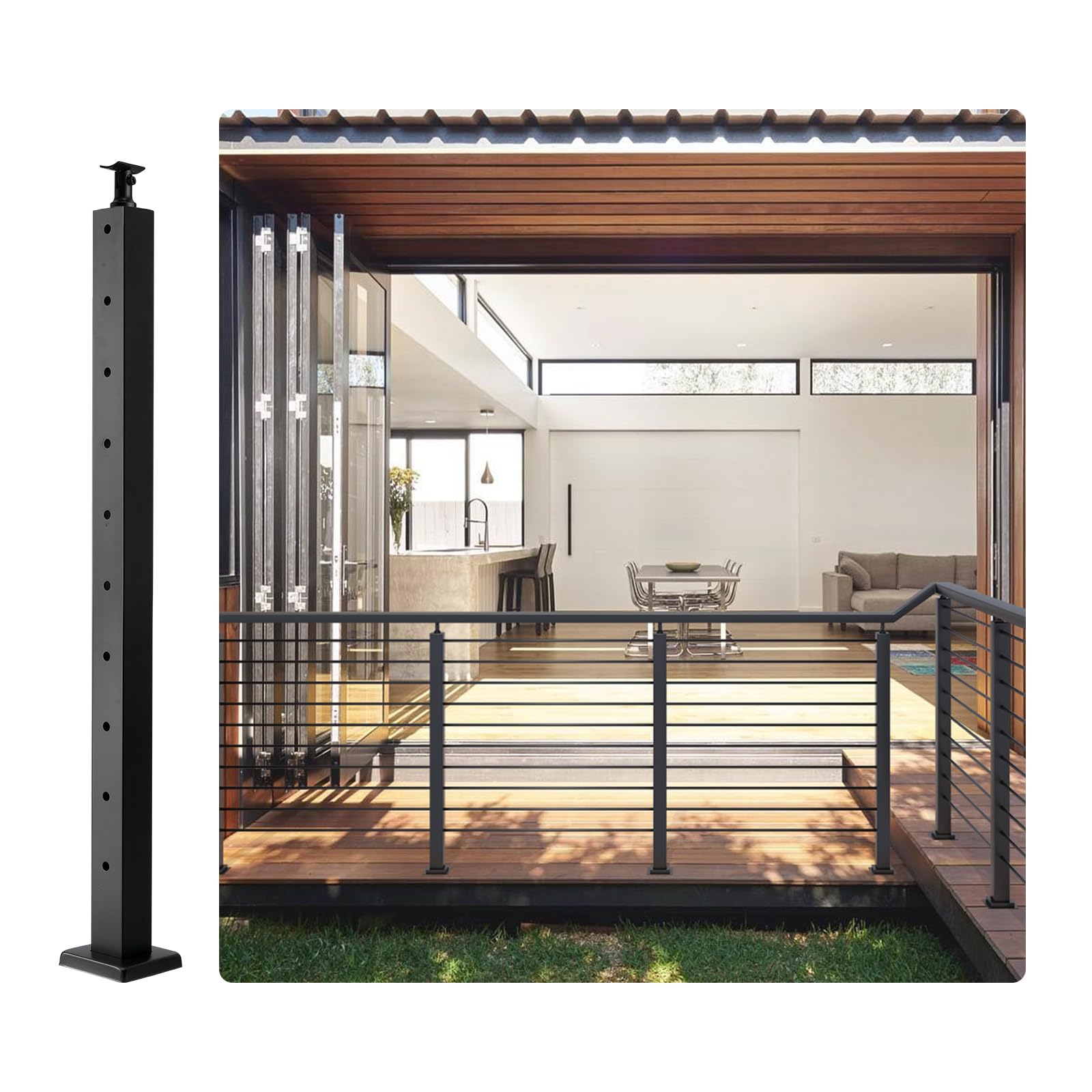 Horizontal Deck Railing Designs Deck Builder Colorado Springs | Decks