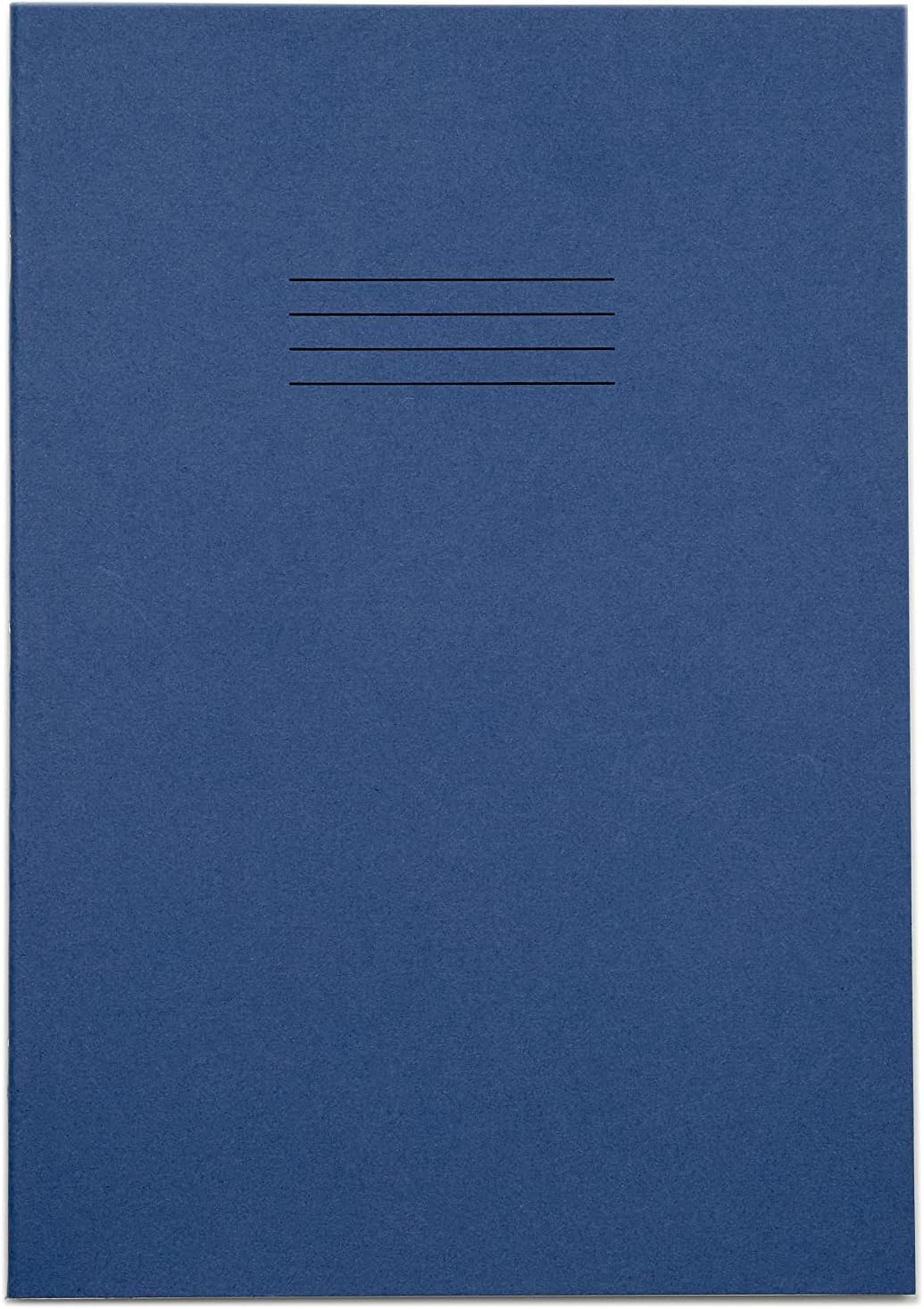 school exercise book ruled and margin A4 blue cover x 1 single notebook ...