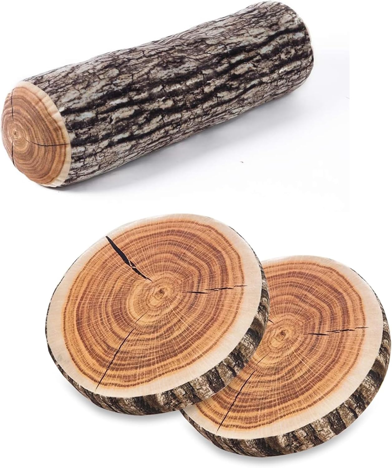 Amazon.com: HYSEAS Decorative Round Throw Pillow, 3D Digital Print ...