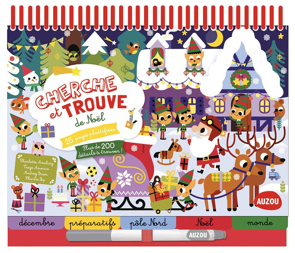 Amazon.fr - Cherche et trouve de Noël - Collectif - Livres