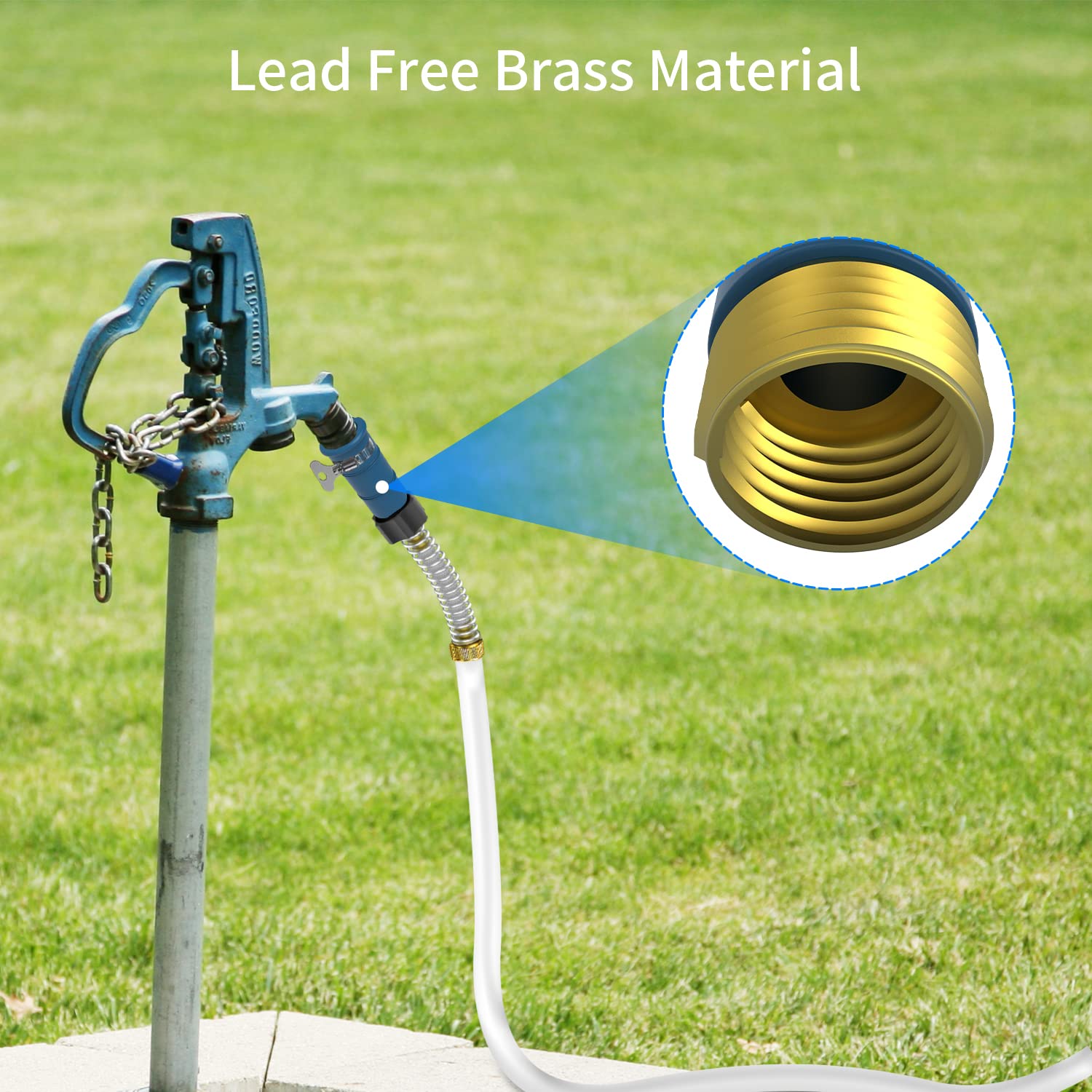 Snapklik.com : Lifefilter RV Water Hose Bandit Connector Faucet Adapter ...