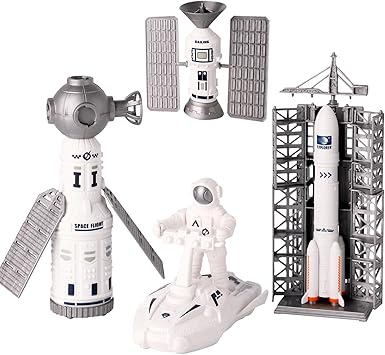 Amazon.com: Wbzle Space Explorer Toy Kit, Space Toys Set with Astronaut ...
