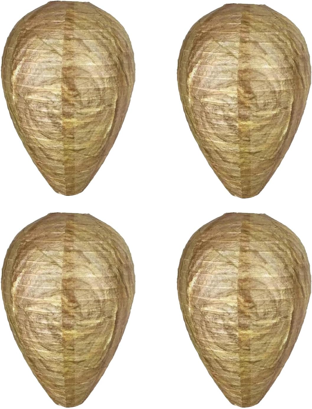 Amazon.com : Rismise Fake Wasp Nests 4 Pack Fake Hornet Nest Paper ...