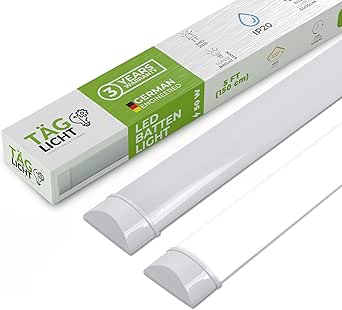 5ft LED Tube Light – 5ft 50W Advanced LED Light – 150cm LED Batten ...