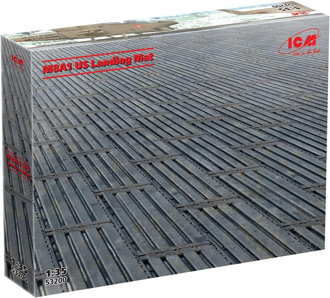 Amazon.com: ICM 53200 - M8A1 US Landing Mat (8.27 х 13.23 mm) - 100% ...