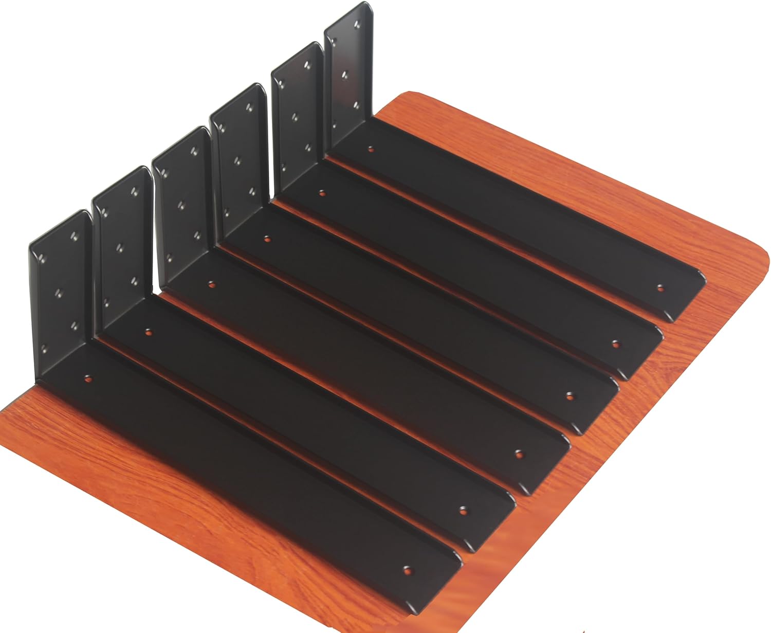 Amazon.com: 6 Pack L18 x H 6" Countertop Support Brackets, Heavy Duty ...