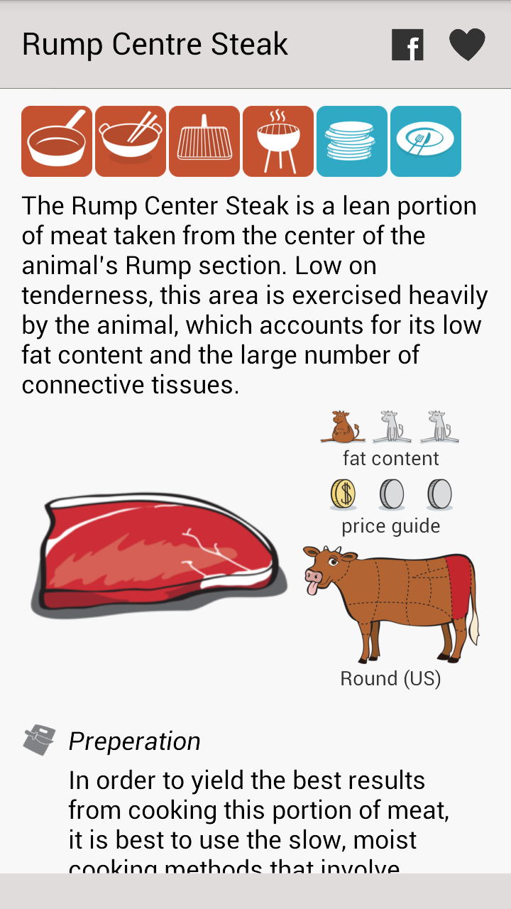 Nose To Tail - Meat Cuts - App on Amazon Appstore