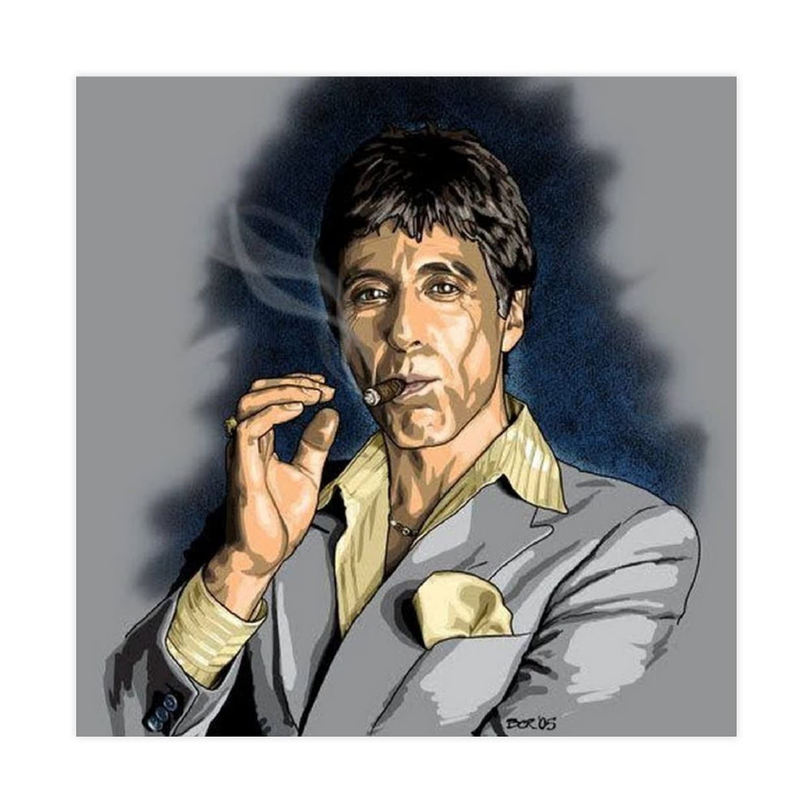 Al Pacino Smoking Wallpaper