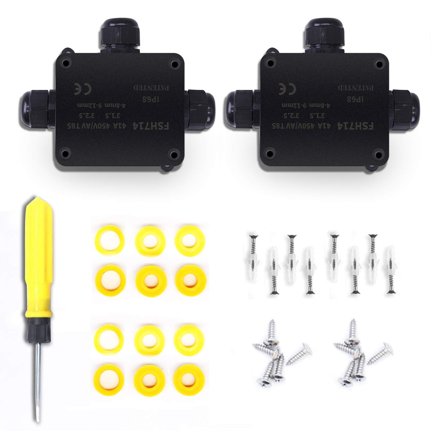 Buy Waterproof Junction Box - IP68 Waterproof Electrical Junction Boxes ...