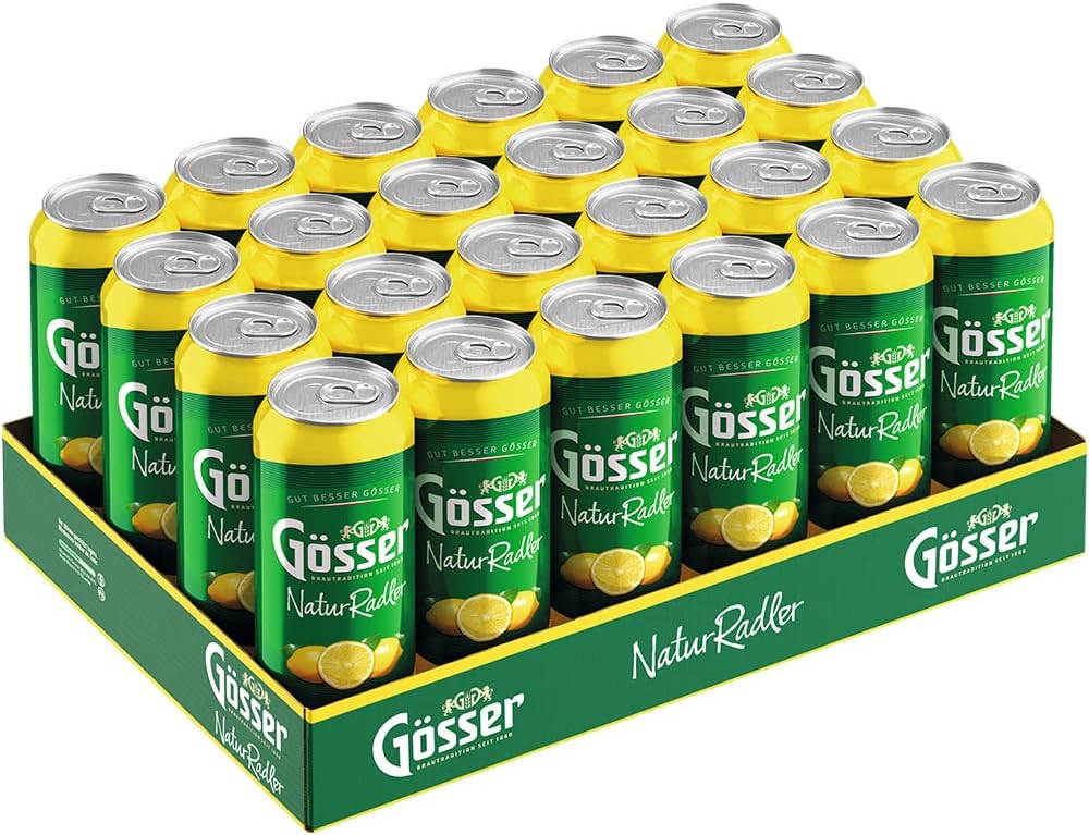 Gösser Natur Radler (24 x 0.5 l) : Amazon.de: Lebensmittel & Getränke