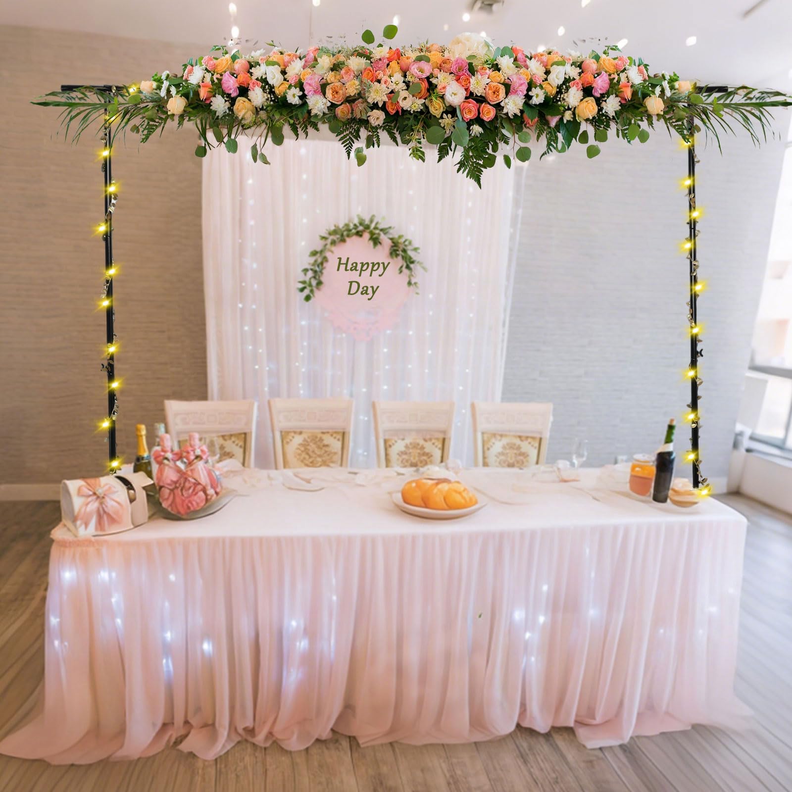 Amazon.com : GUANSEN Over The Table Rod Stand with Clamps Adjustable 15 ...