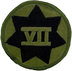 Amazon.com: United States Army 7th Corps Patch, with Iron-On Adhesive