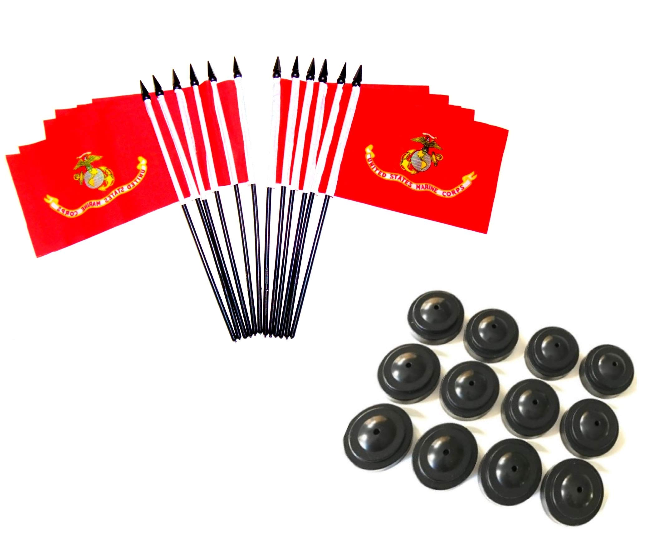 Bath Helper Spigot Adapter Marine Corps Mini Desk Flags - Box Of 12 ...
