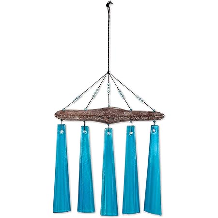 Amazon.com : Sunset Vista Design Studios Sea Breeze Glass Wind Chime ...