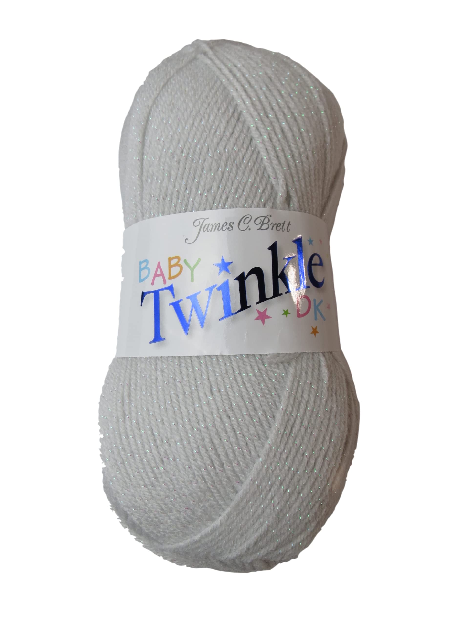 James Brett Baby Twinkle DK Double Knitting Wool Super Soft Glitter ...