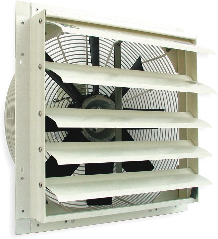 Amazon.com: Dayton 13" x 13" 115V Corrosion Resistant Shutter Mount 1 ...