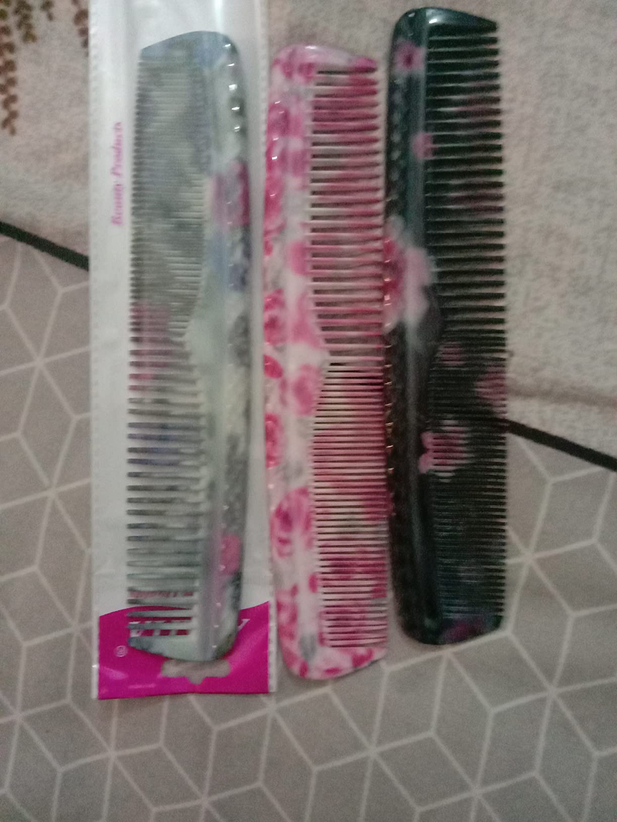 Buy Maple Premium Dressing Detangling Printed Hair Comb Combo Set Italy ...