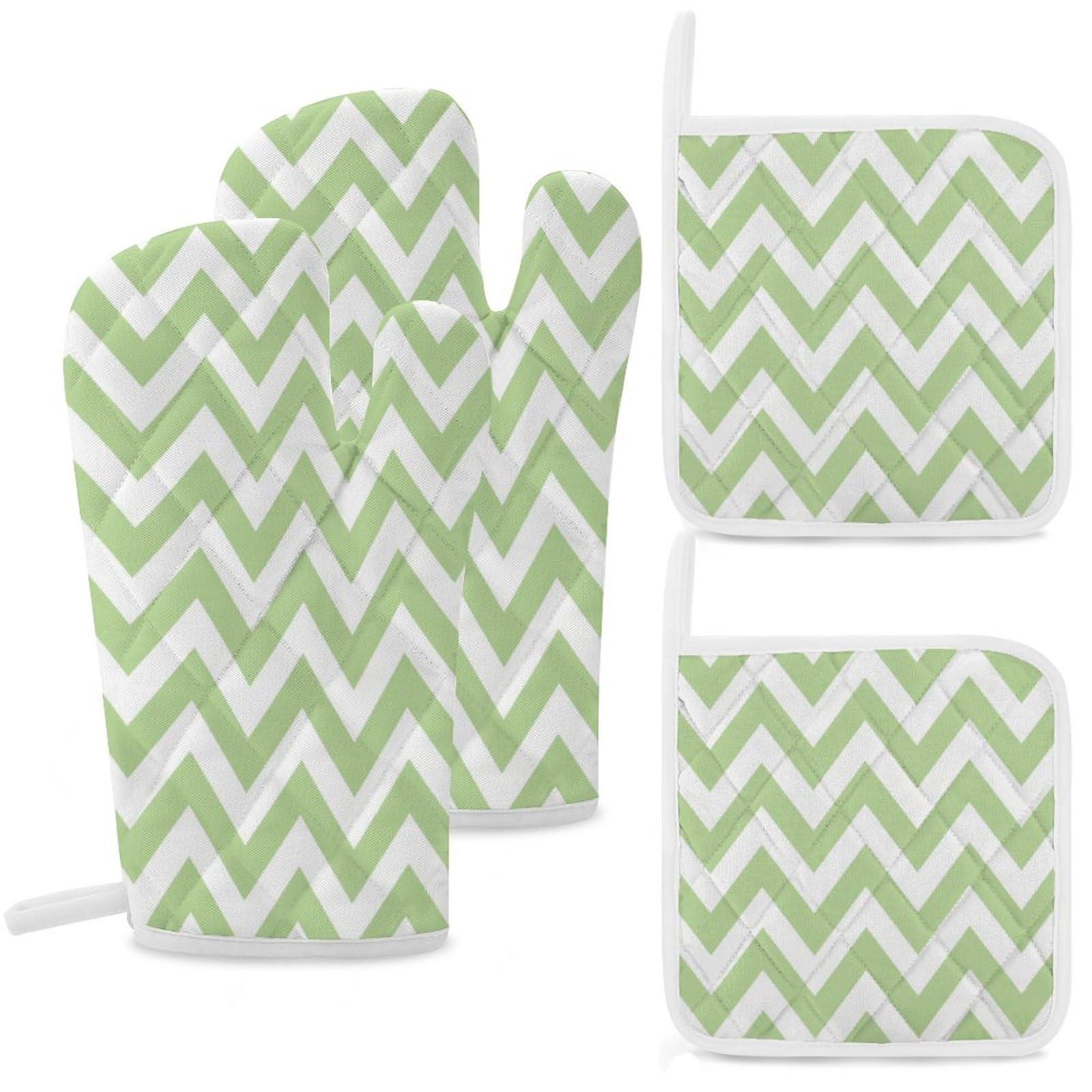 Light Green Chevron
