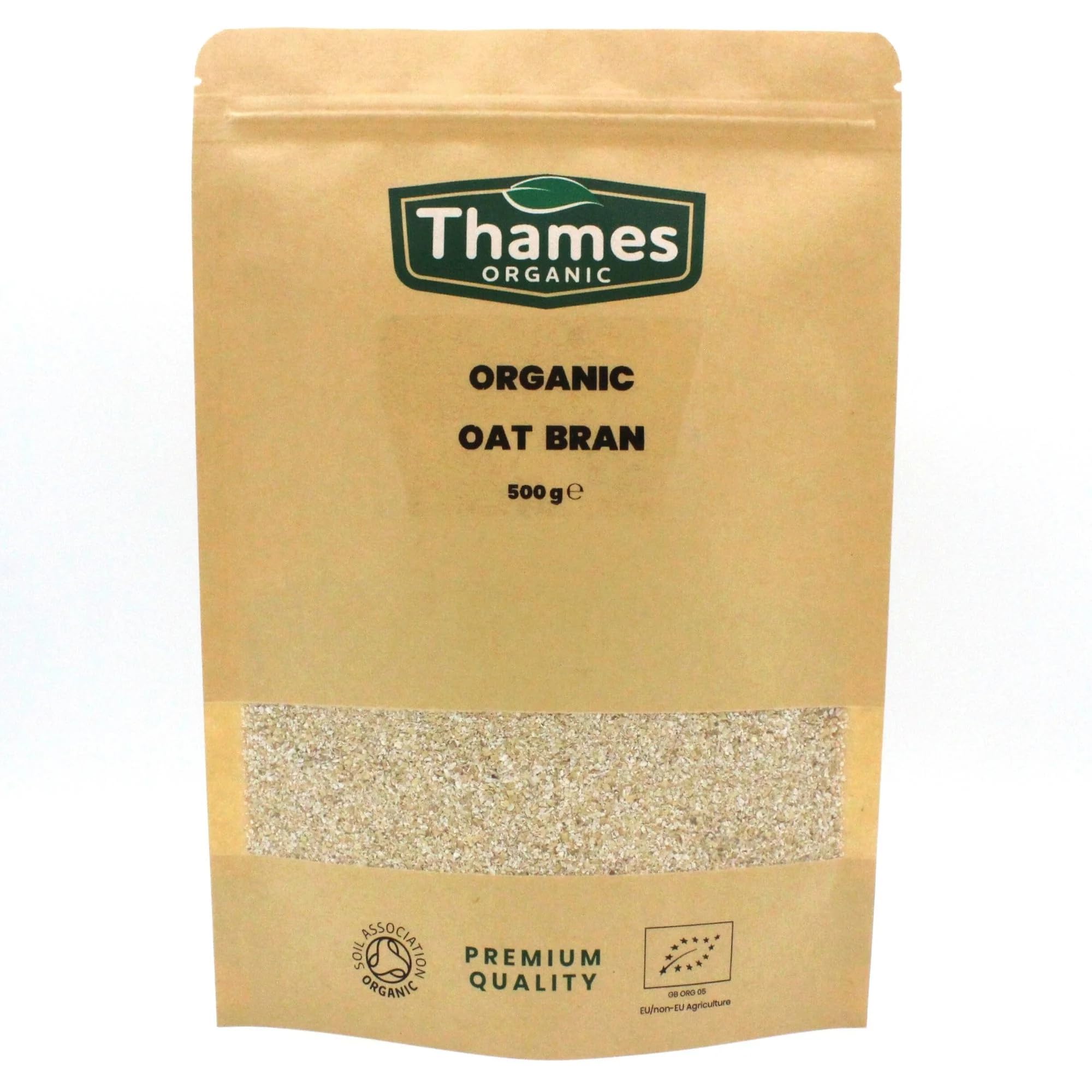 Organic Oat Bran - Vegan, GMO Free, No Additives No Preservatives, High ...