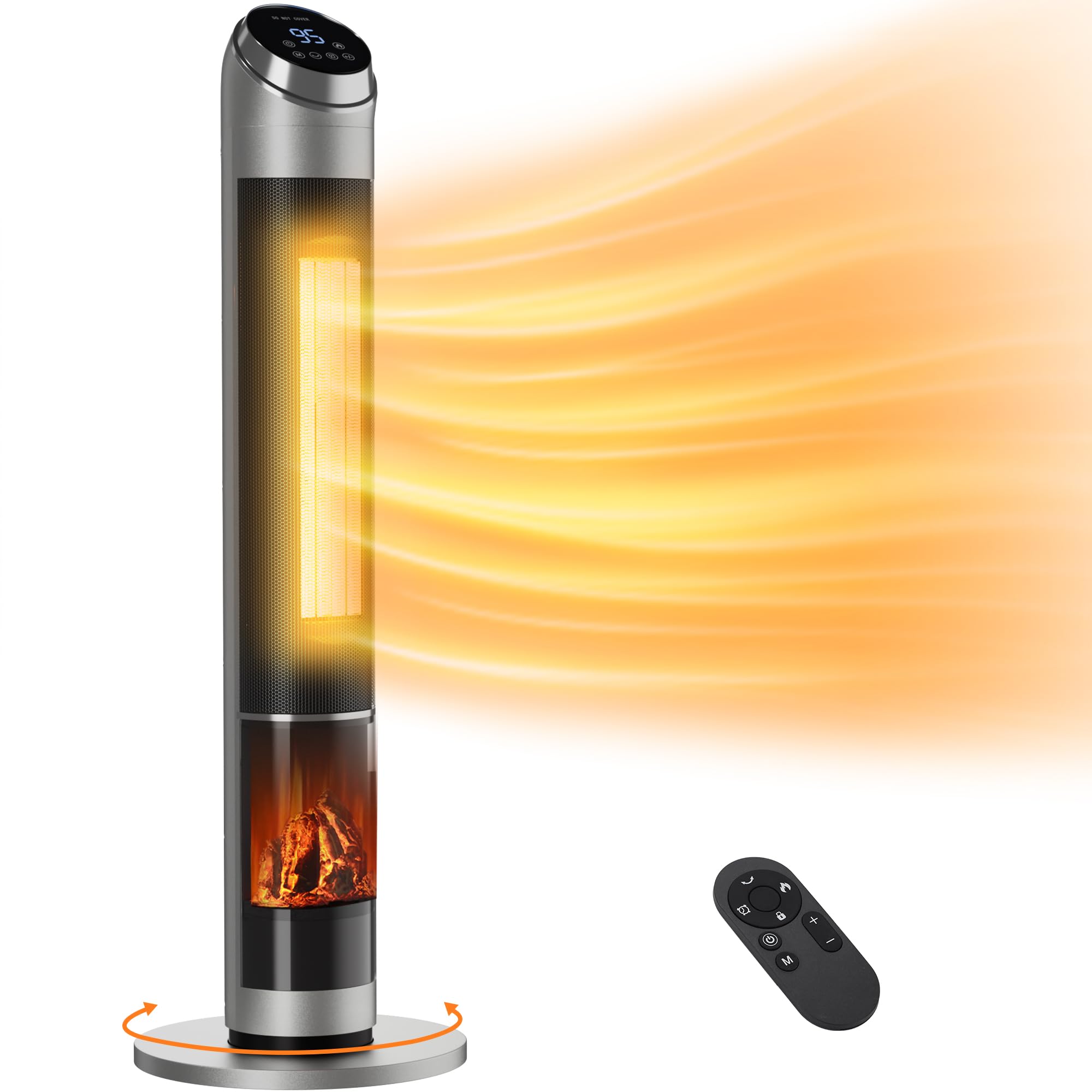 Amazon.com: KEGIAN 38'' Space Heaters for Indoor Use, 1500W Portable ...