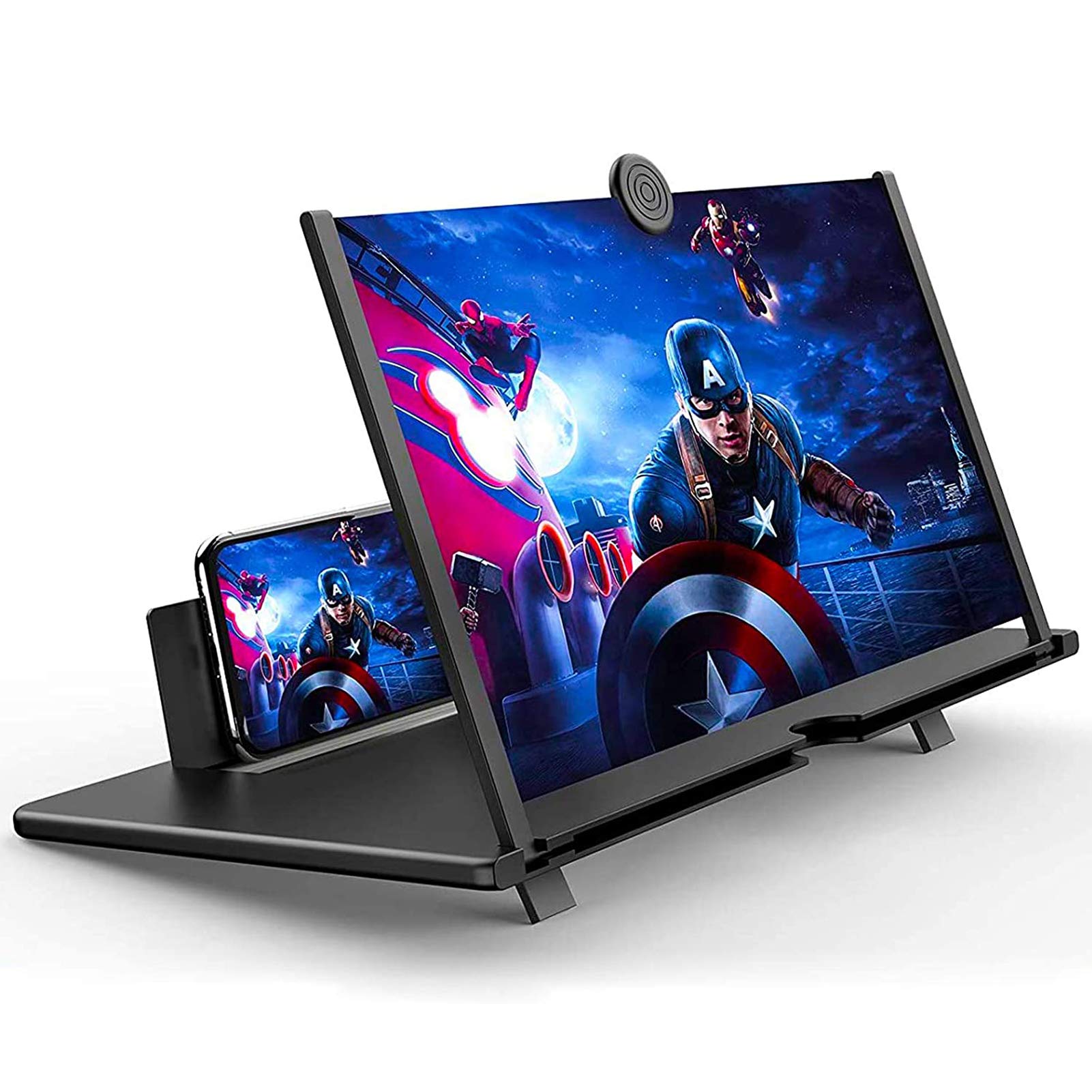 Amazon.com: 12" Cell Phone Screen Magnifier,3D HD Mobile Phone ...