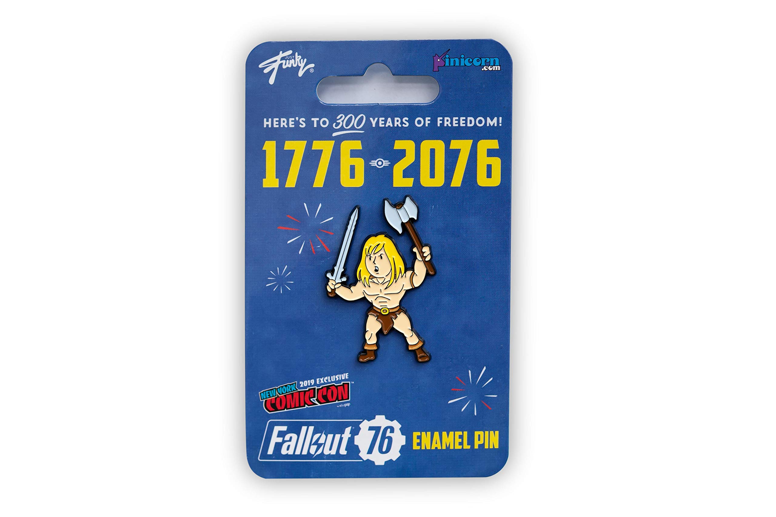 Buy Fallout Barbarian Perk Pin | Exclusive Vault Boy Collector Pin ...