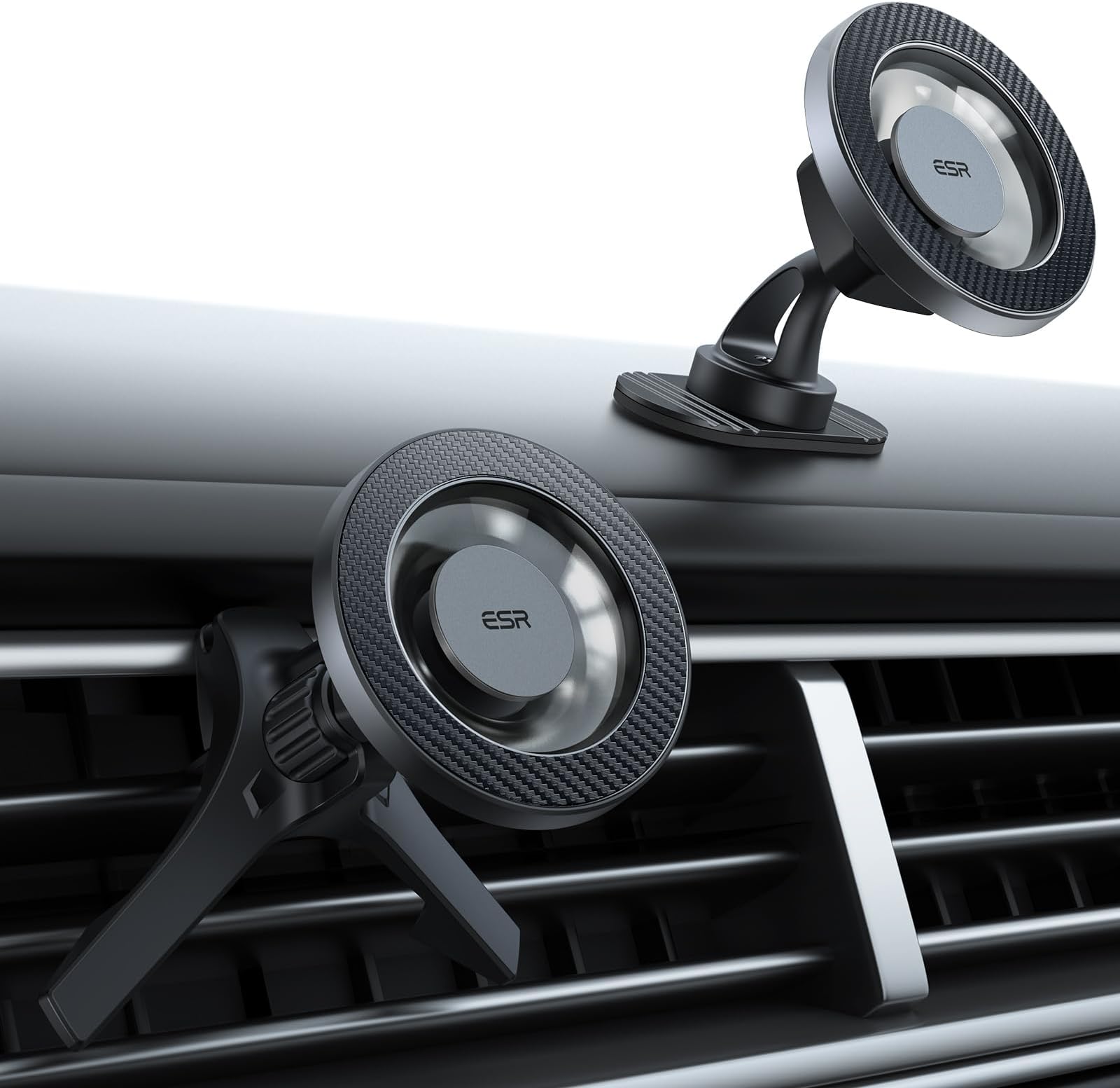 Amazon.com: JOYROOM Fits MagSafe Car Mount, [Dashboard & Air Vent] 2 in ...