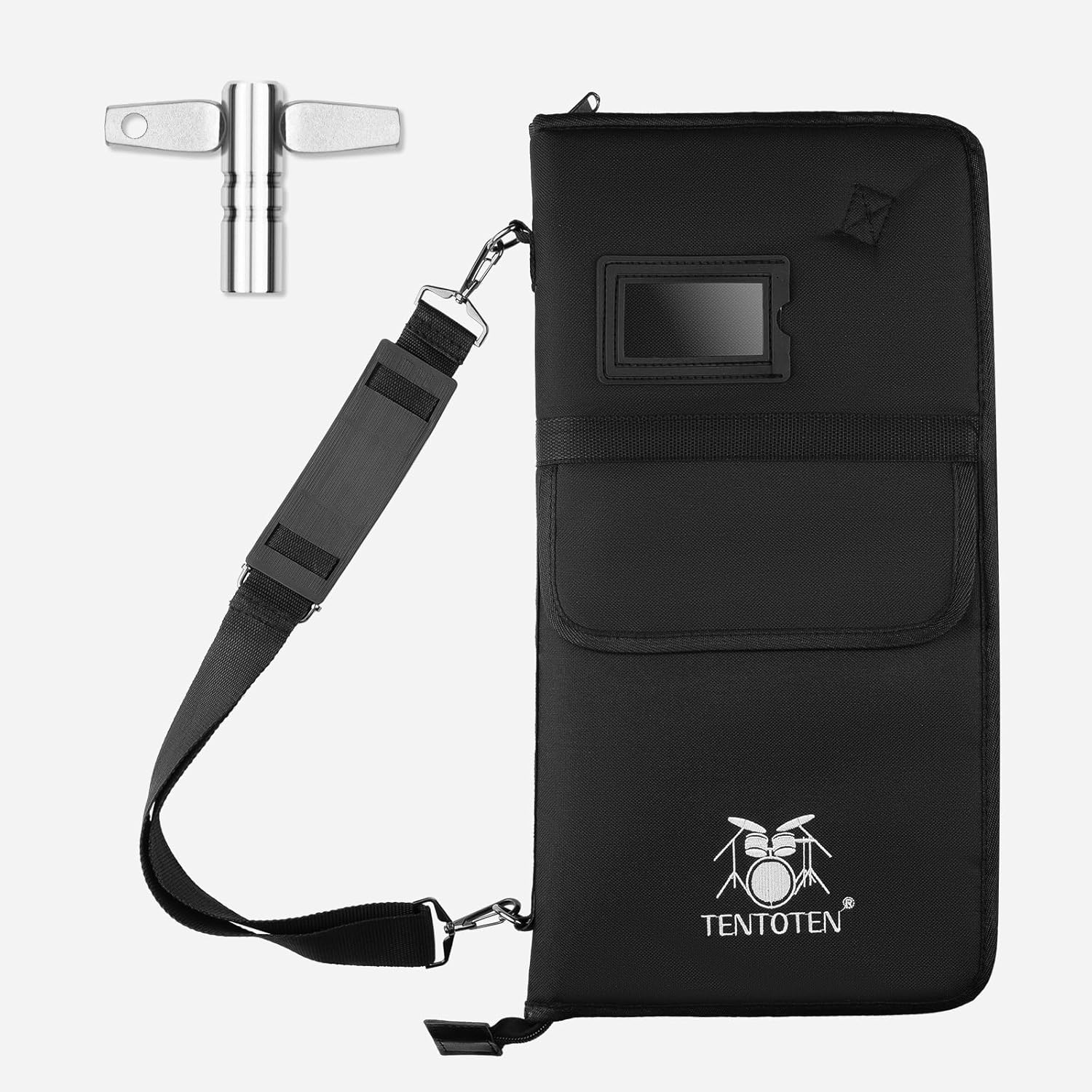 Amazon.com: TENTOTEN Drumstick Bag Thickened Drum Stick Bag with ...