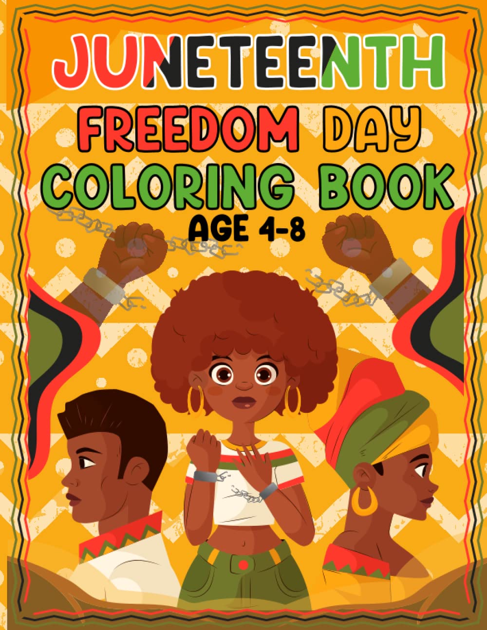 juneteenth freedom coloring book: Juneteenth Coloring Book ...
