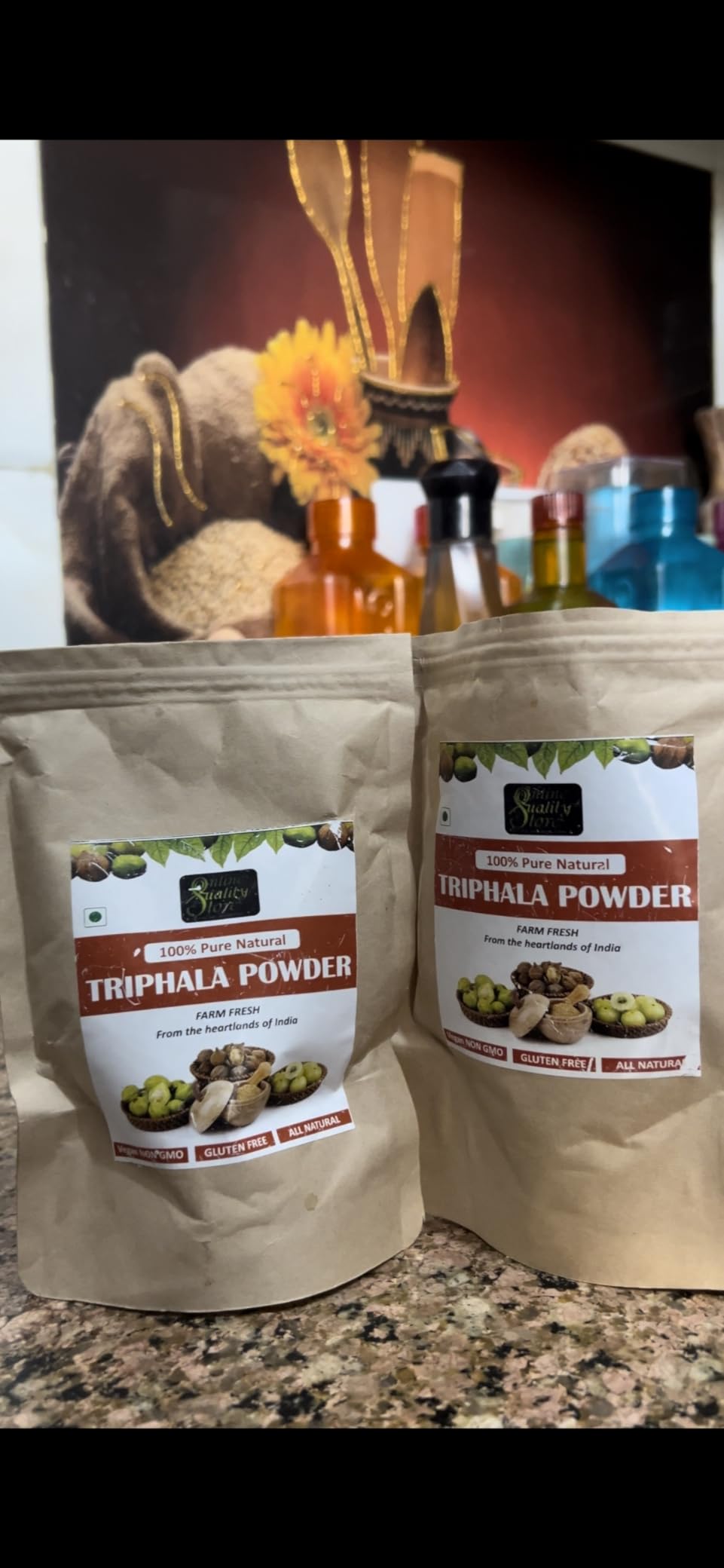 Online Quality Store Triphala Powder - 100g for eating, hair and skin ...