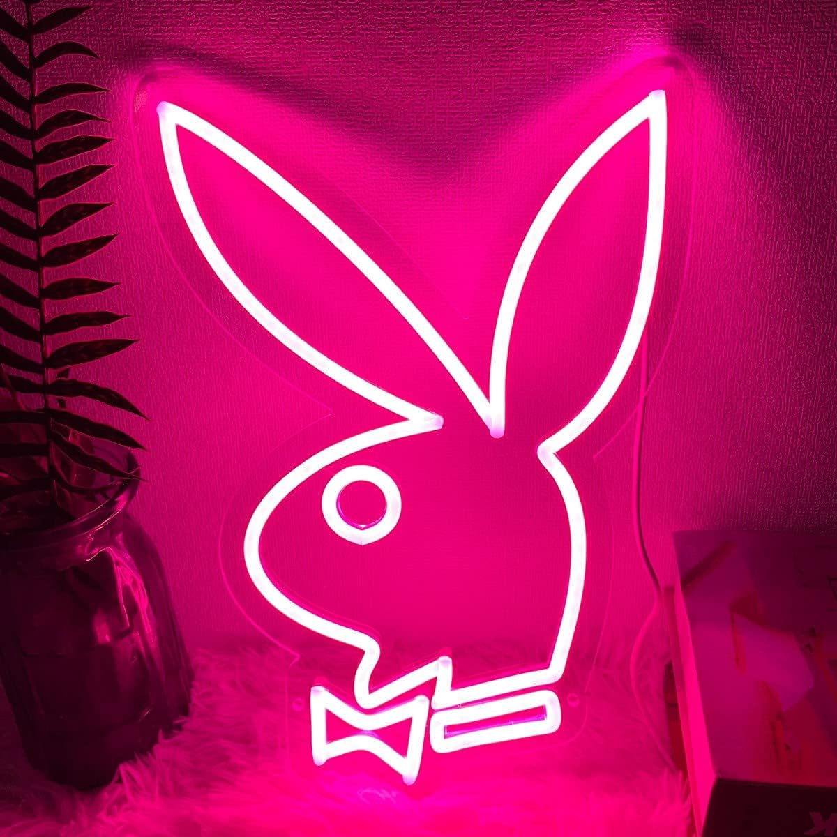 Rabbit Easter Neon Sign For LED Wall Decor Business Stores Logo Barber ...