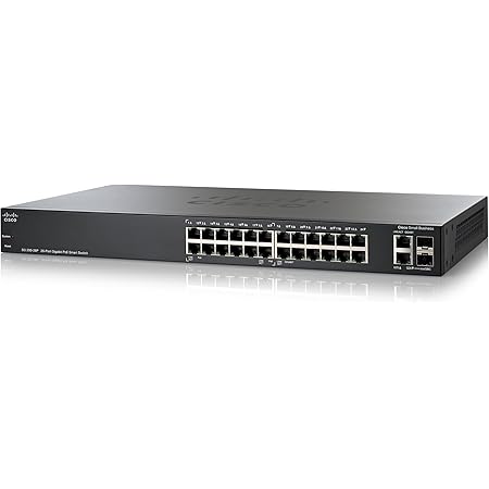 Amazon.com: Cisco SG200-26 Gigabit Ethernet Smart Switch with 24 10/100 ...
