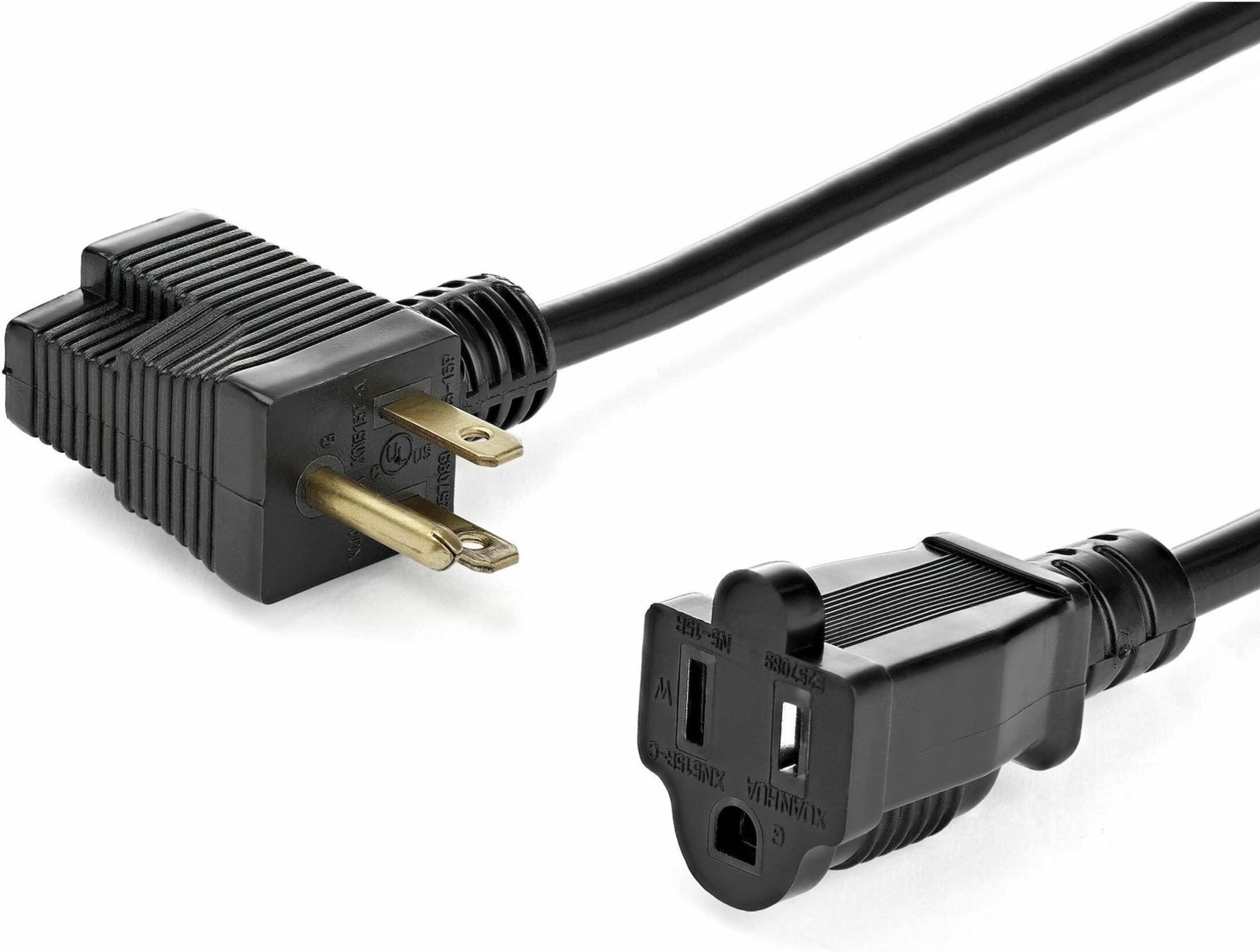 Amazon.com: [ETL Listed] Cable Matters 2-Pack 2-Outlet Short Extension ...