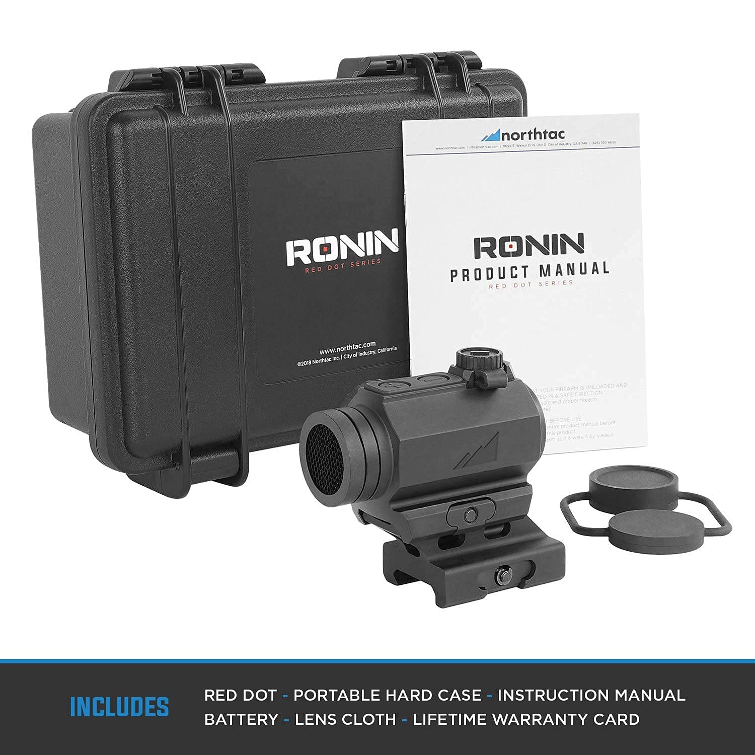 Buy Northtac Red Dot Reflex Sight - P-Series 2 MOA 1x20mm Compact Red ...