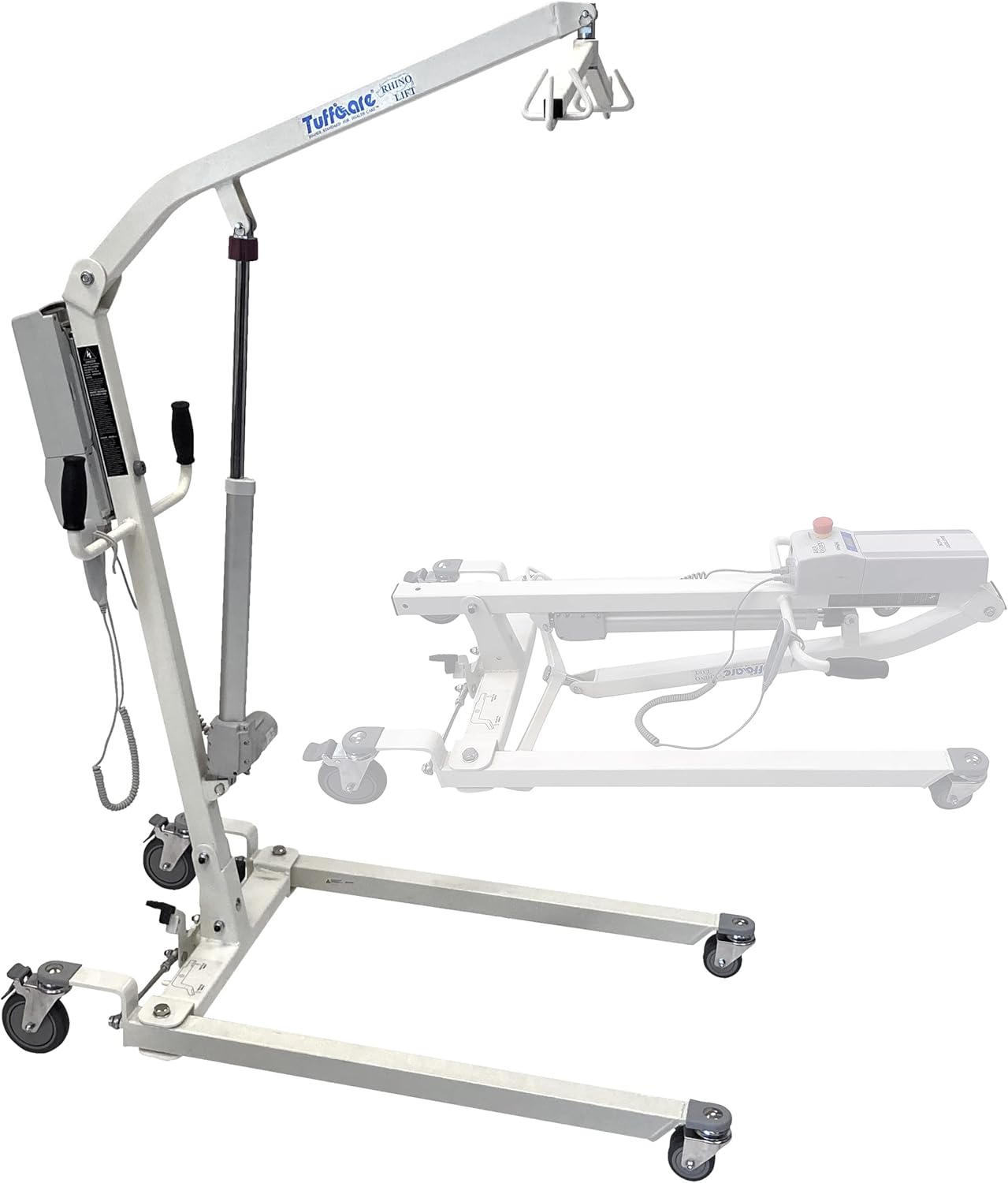 Amazon.com: Tuffcare Electric Patient Lift - Rhino Lift with Manual Low ...