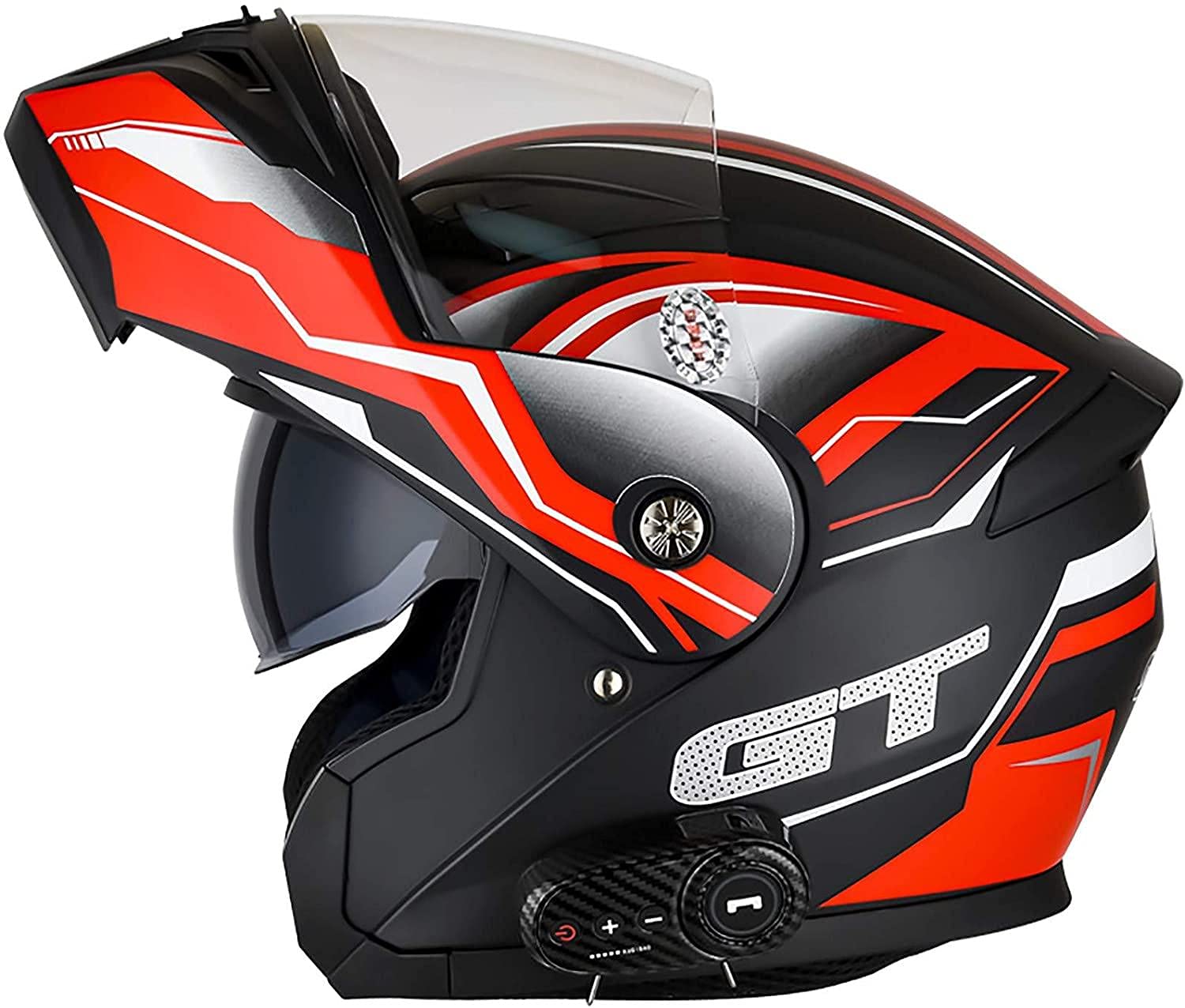 Buy Motorcycle Flip Up Helmet,Bluetooth Integrated Motorcycle Modular ...
