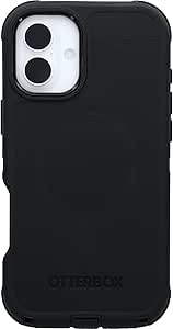 Amazon.com: OtterBox iPhone 16 Plus Defender Series Case - Black : Cell Phones & Accessories