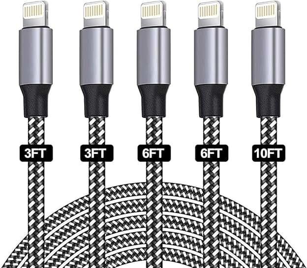 Amazon.co.uk: Lightning Cables - Lightning Cables / Cables: Computers ...