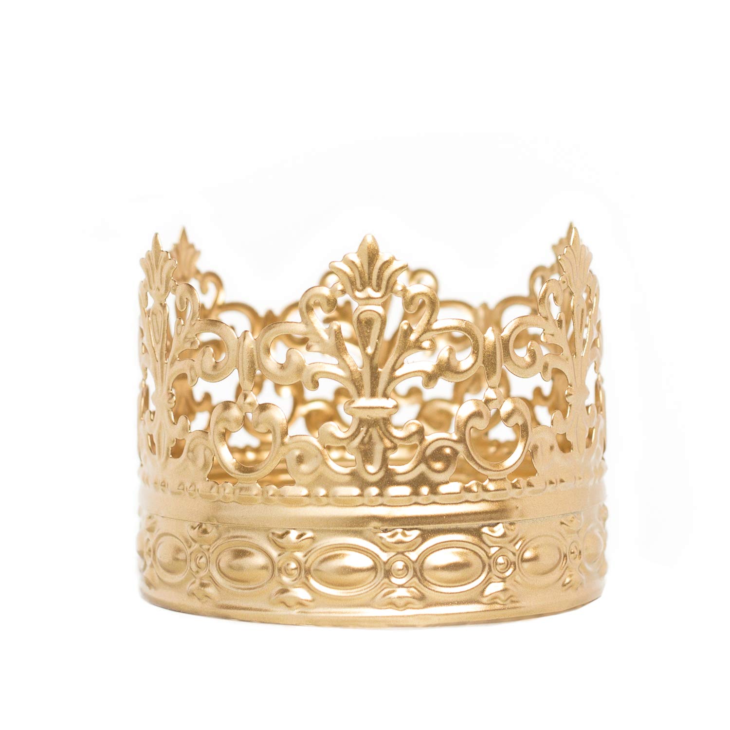 Amazon.com: Gold Crown Cake Topper, Vintage Crown, Small Gold Wedding ...