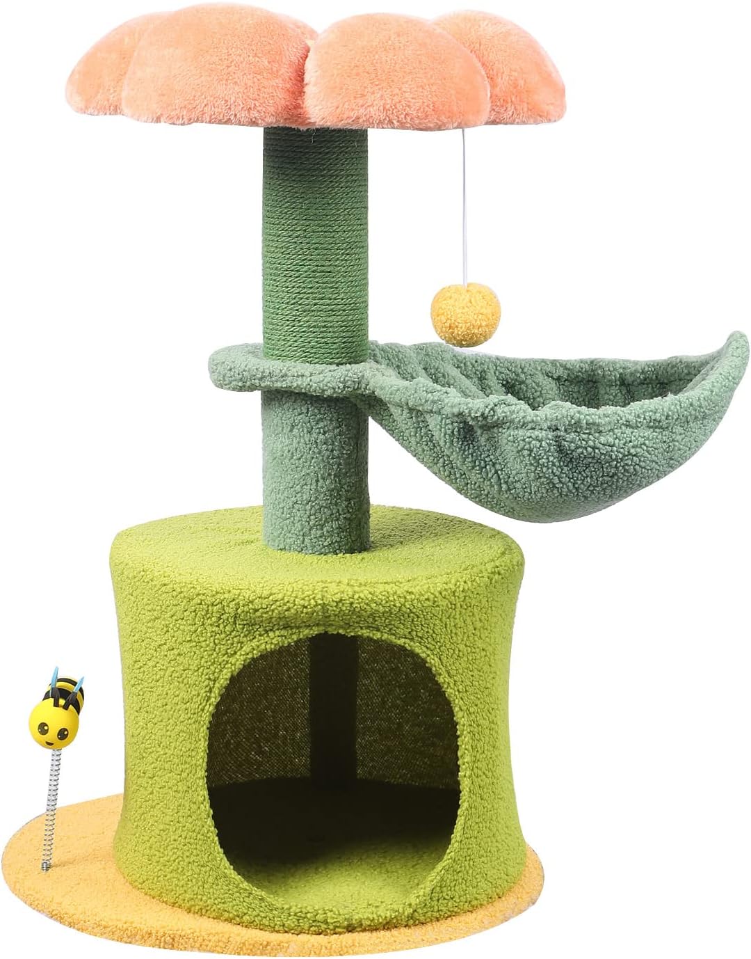 Amazon.com : Zthdjdl Flower cat Tree Tower - cat Tree for Indoor Cats ...