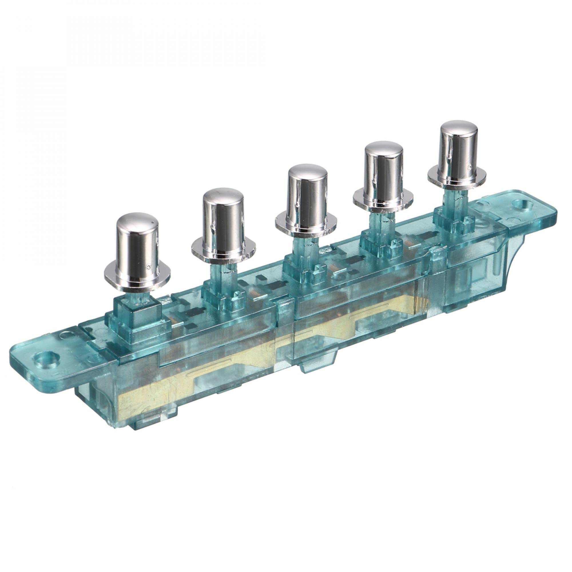 Amazon.com: uxcell MQ205 AC 250V 4 Amp 5 Pushbutton Piano Type Key ...