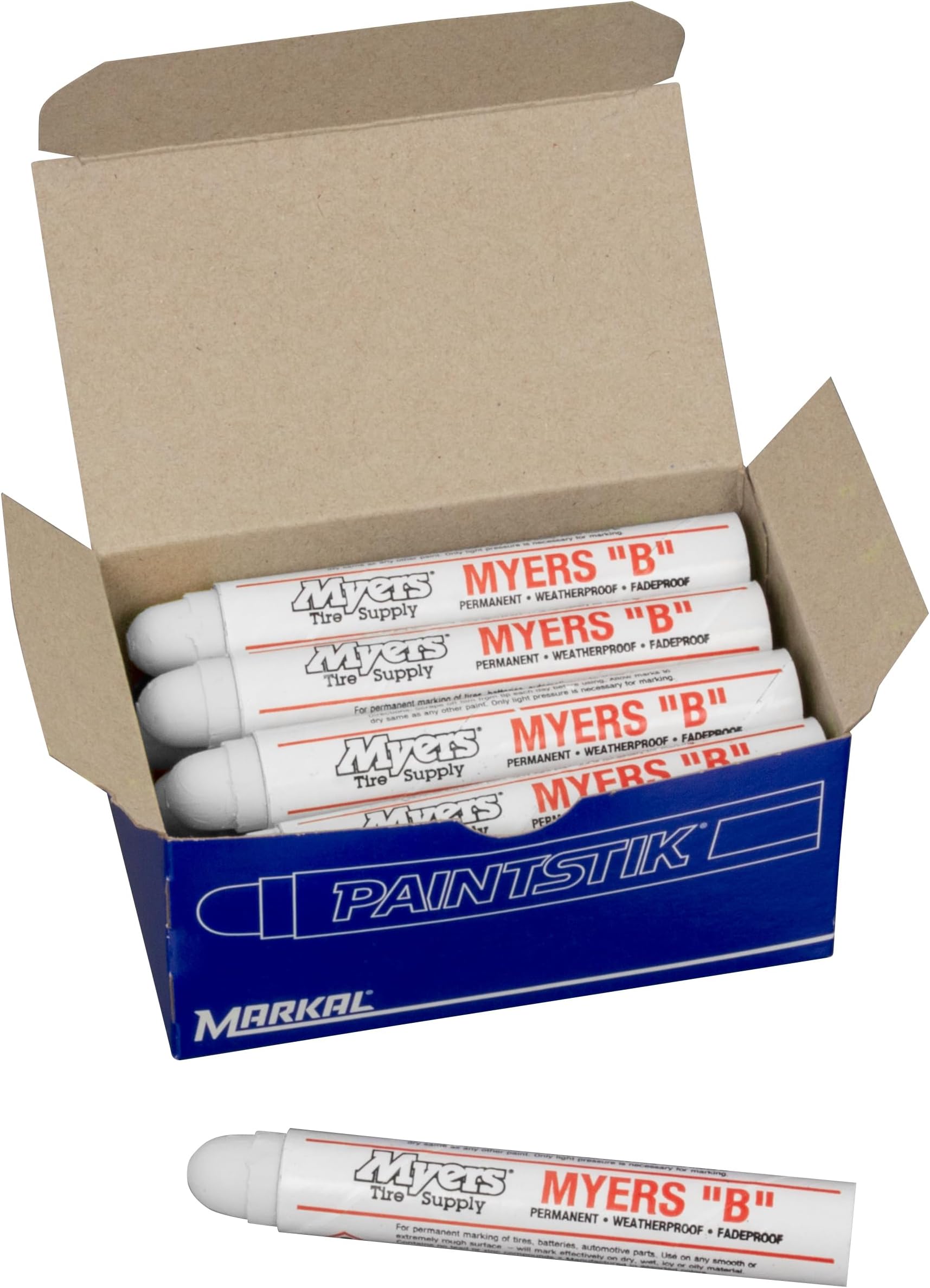 Amazon.com: Markal 80221 B Paintstik Marker, 11/16" Diameter x 4-3/4 ...