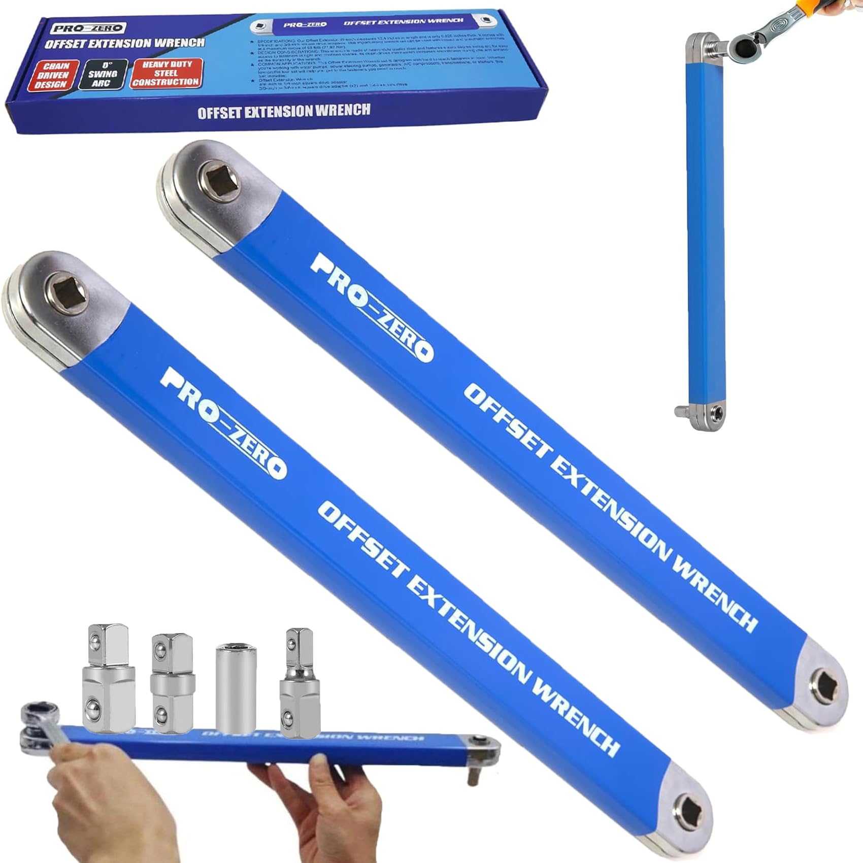 Pro Zero Offset Extension Wrench - 2024 Best 15in Offset Extension ...