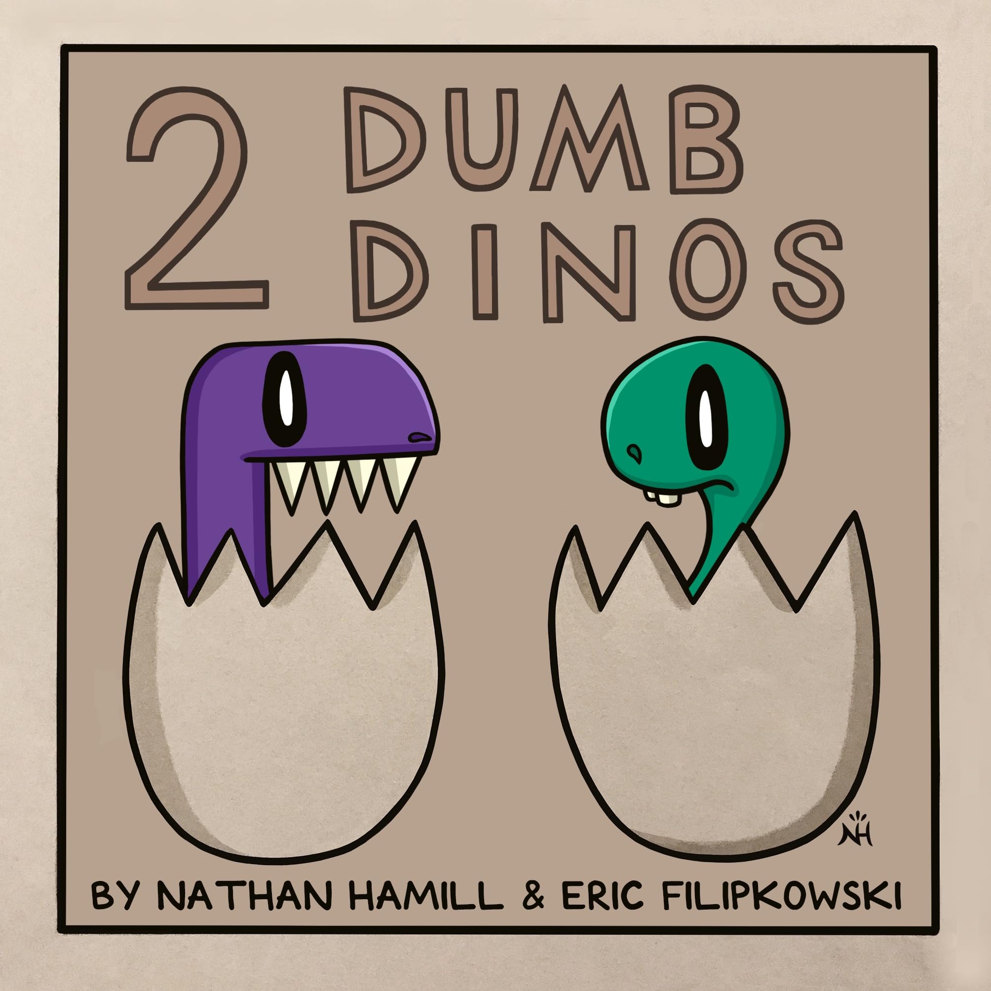 Amazon.com: 2 Dumb Dinos: 9781787741911: Filipkowski, Eric, Hamill ...