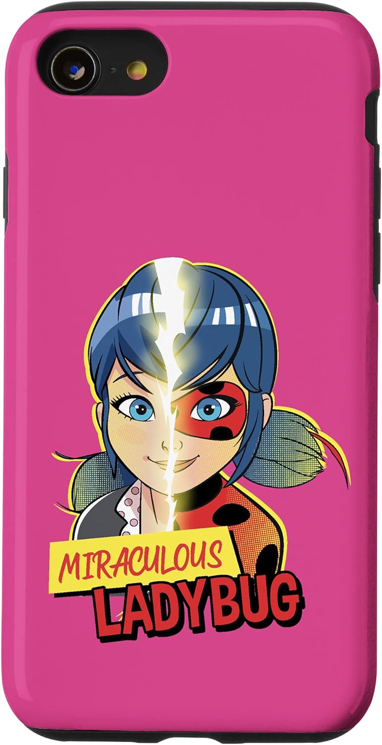Amazon.com: iPhone SE (2020) / 7 / 8 Miraculous Collection Ladybug ...