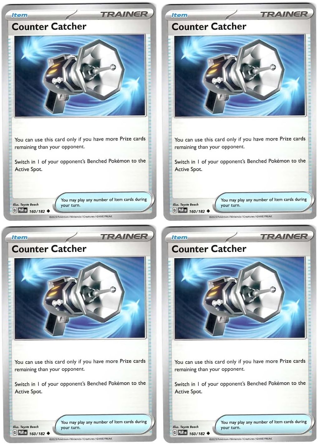 Amazon.com: Counter Catcher 160/182 - Paradox Rift - Pokemon Trainer ...
