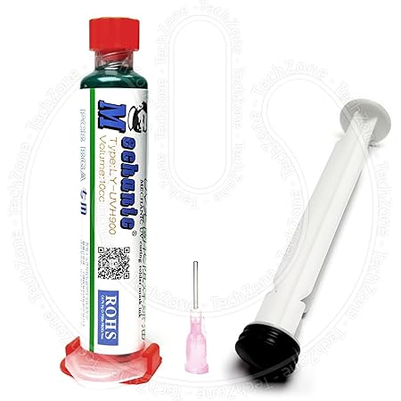 Mechanic 10ML GY-UVH900 Green UV Curable Solder Mask Paint for PCB Jumper Wire Protection ...
