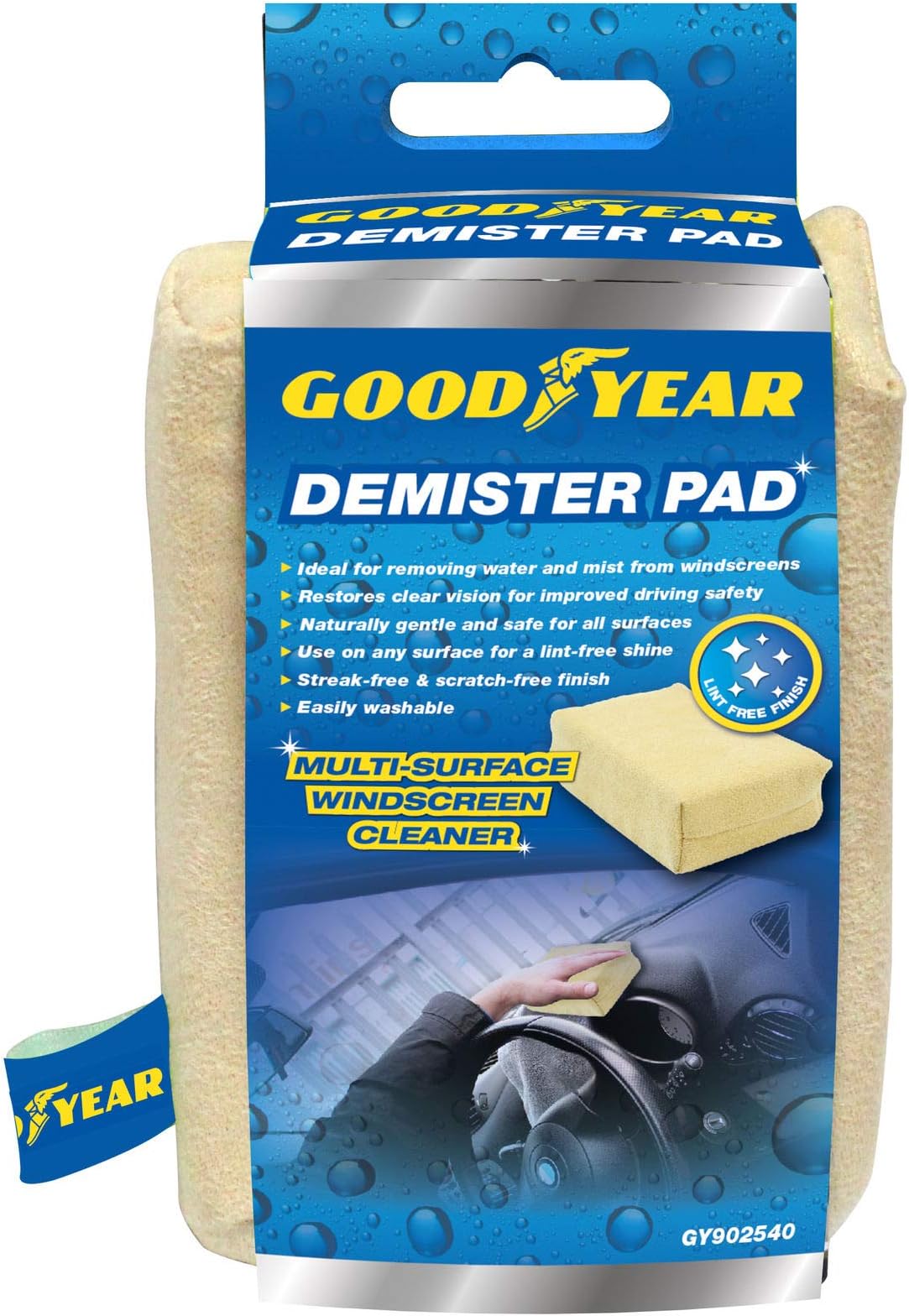 GADLANE Microfibre Absorbent Car Demister Pad - Windscreen Demister Pad ...