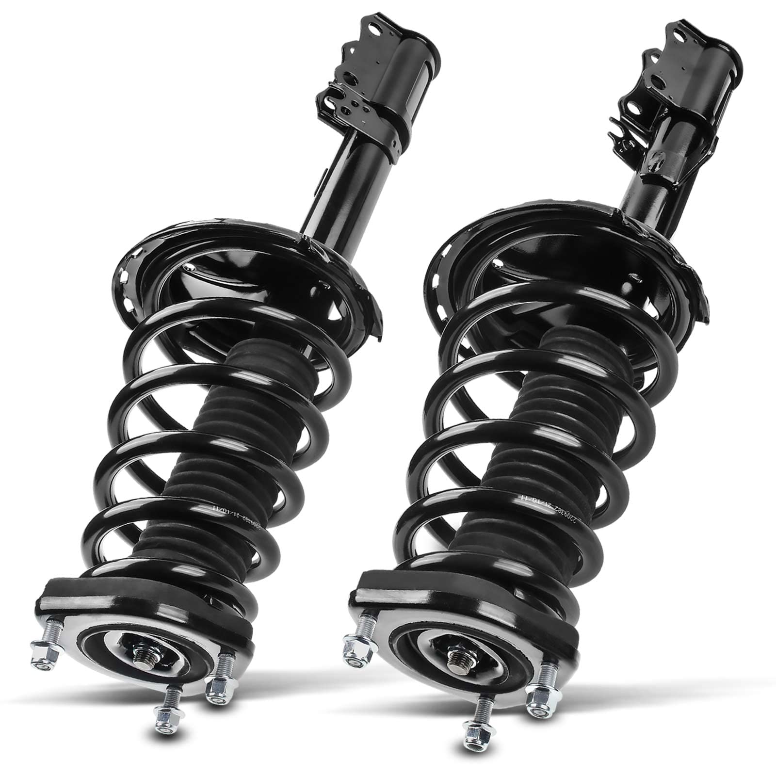 A-Premium Rear Pair (2) Complete Strut & Coil Spring Assembly ...