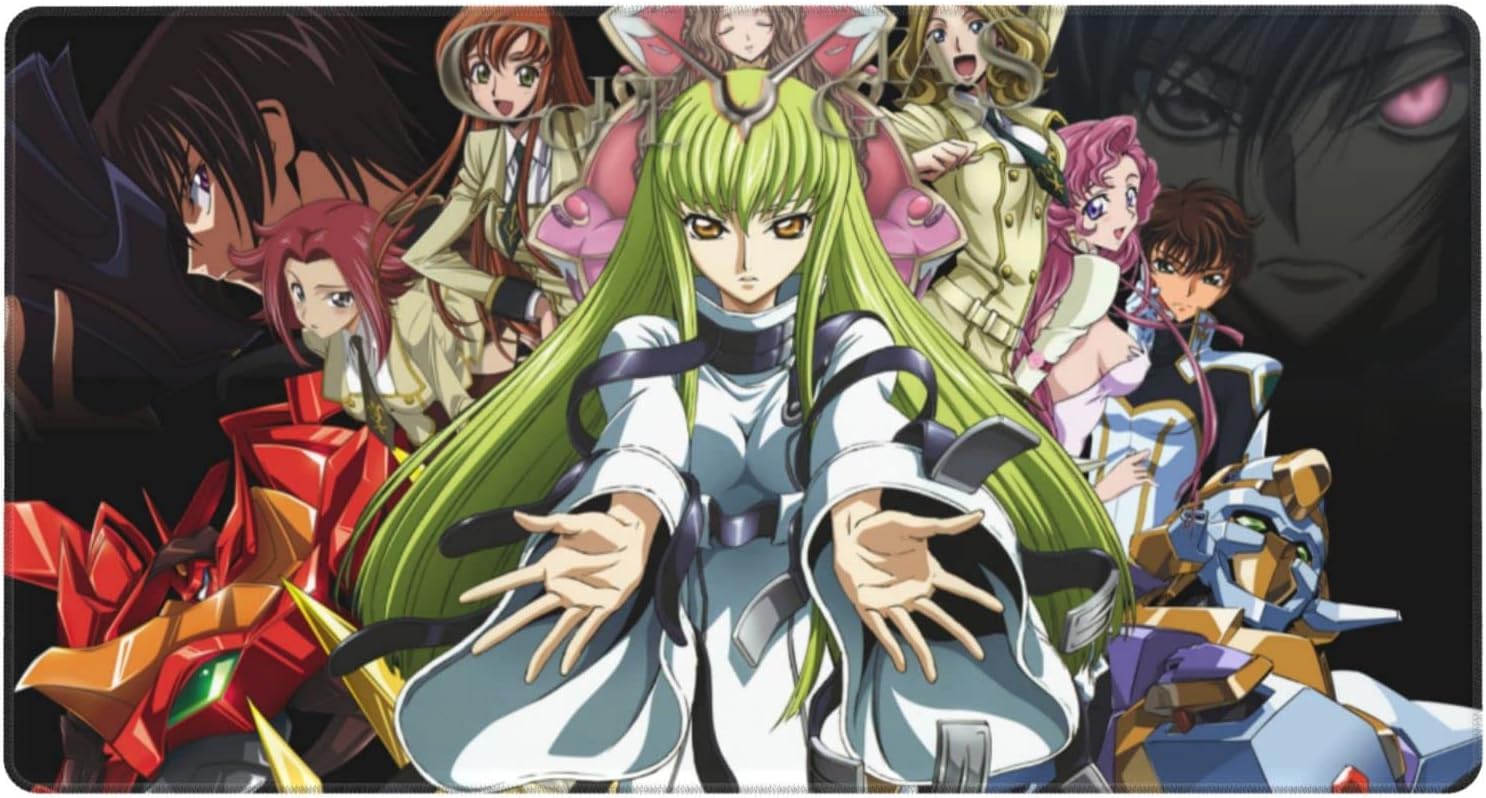 Amazon.com: Code Geass Mouse Pad 16x29.5in Computer Keyboard Mousepad ...